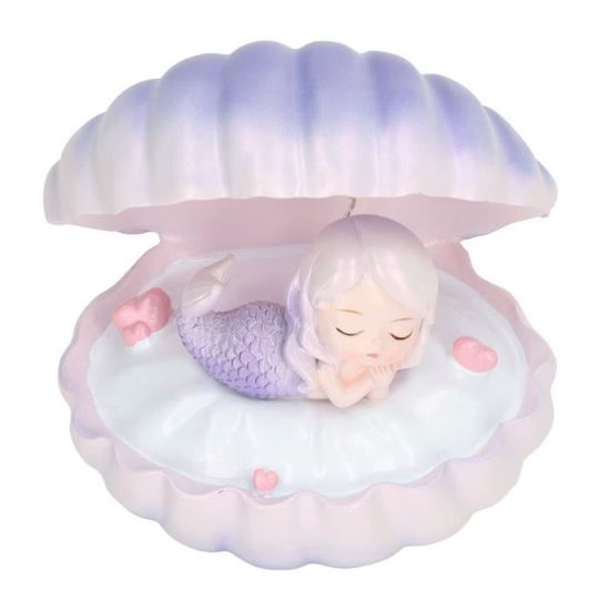 Sonew veilleuse sirène Shell sirène veilleuse douce lumière rose sirène ...