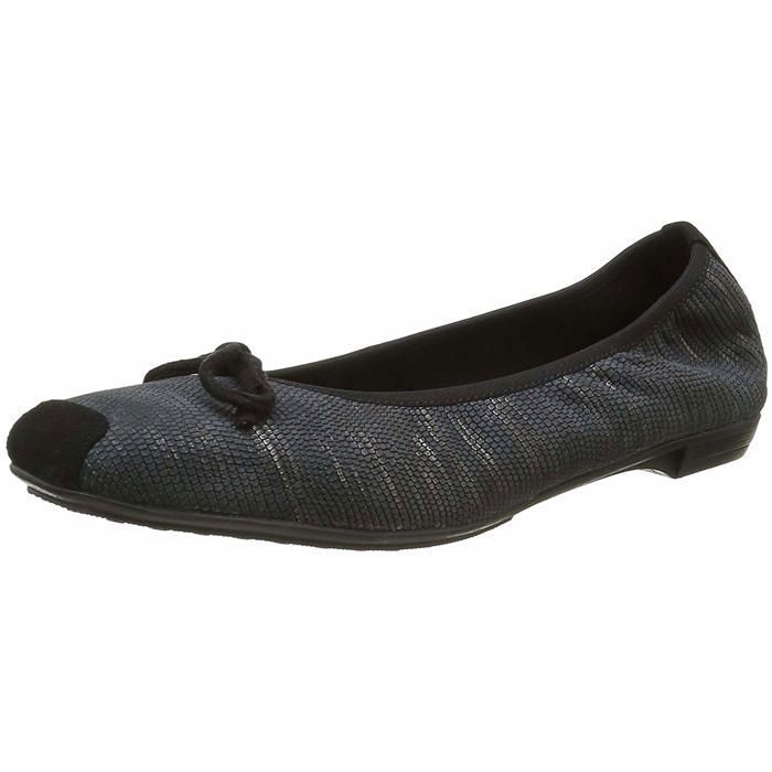 Ballerine Elizabeth stuart - YORK 348Noir - York 348, Ballerines Femme ...