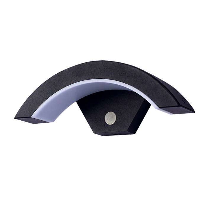 Applique murale extérieure LED monobloc avec détecteur de mouvement ...
