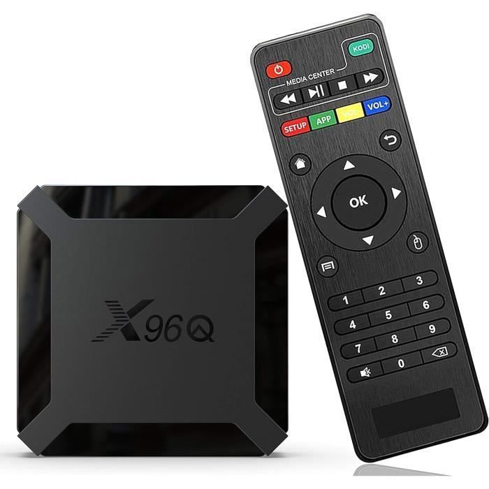 Boitier iptv Android TV Box X96Q Smart TV Box WiFi 2+16 Go avec ...