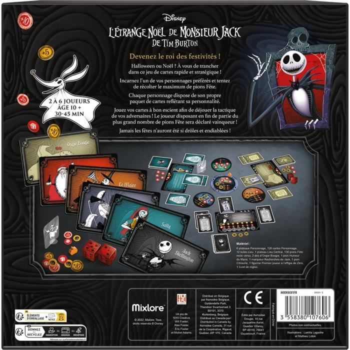 L'étrange Noël de Monsieur Jack - Jeu de société - Cdiscount Jeux - Jouets