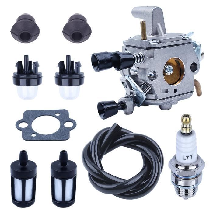 Carburateur Apprêt Ampoule Le carburant Filtre Ligne Kit Pour Stihl FS250 FS120 FS200 FS300 ...