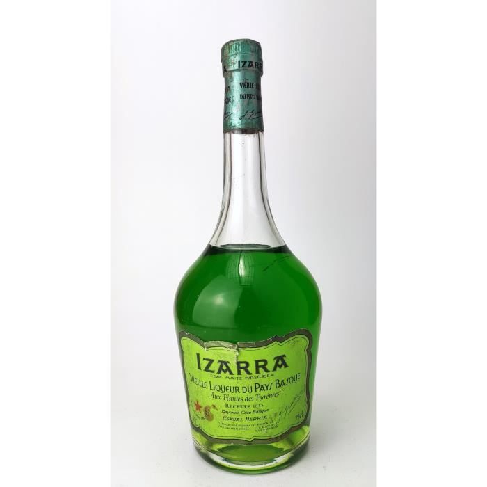 Izarra Verte - Liqueur de la Côte Basque - CIRCA 60/70 bt2 - La cave ...