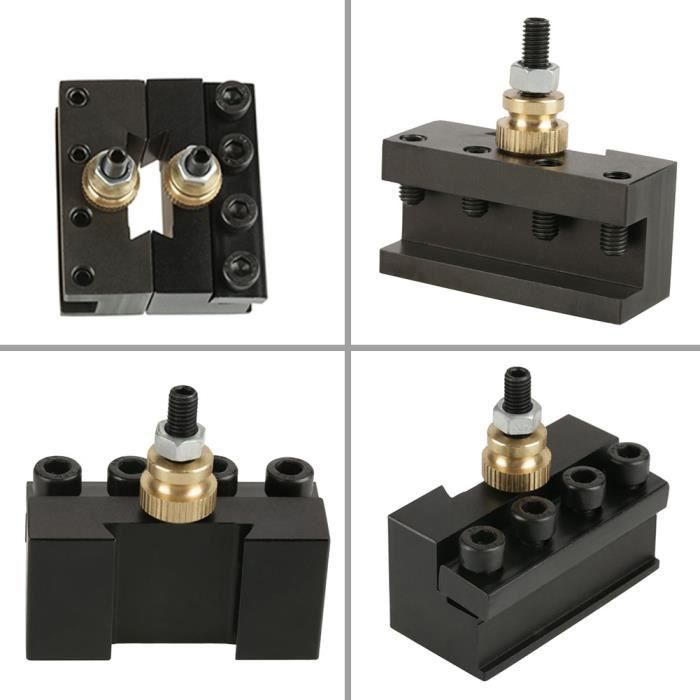 Support de poteau d'outil 4pcs Mini porte-outil à changement rapide d ...