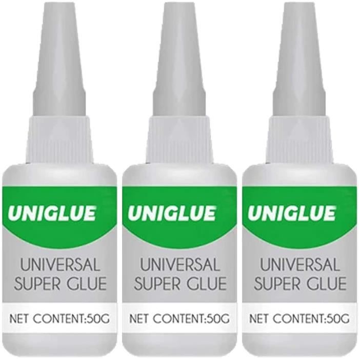 Uniglue Super Colle Imperméable Universelle, Colle Plastique Forte pour ...