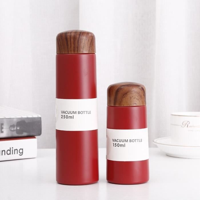 Gourde - Bouteille isotherme,Mini 250ml 18-8 bouteille d'eau Thermos en ...