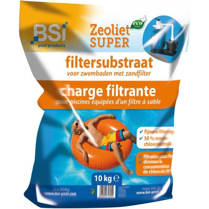 BSi substrat de filtration zeolite super 10 kg bleu/orange - Cdiscount ...