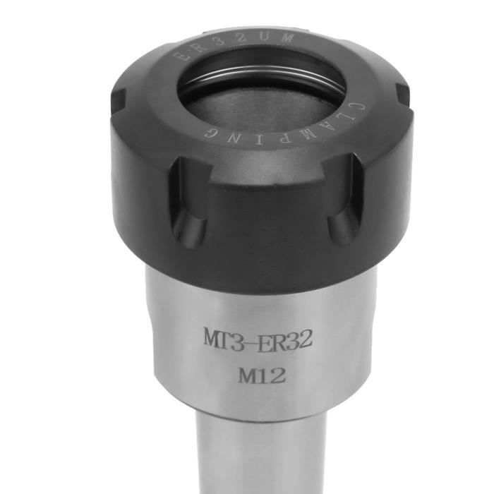 Cikonielf 1pc MTB3 ER32 M12 Collet Chuck Morse Taper Holder 6pcs ER32 ...