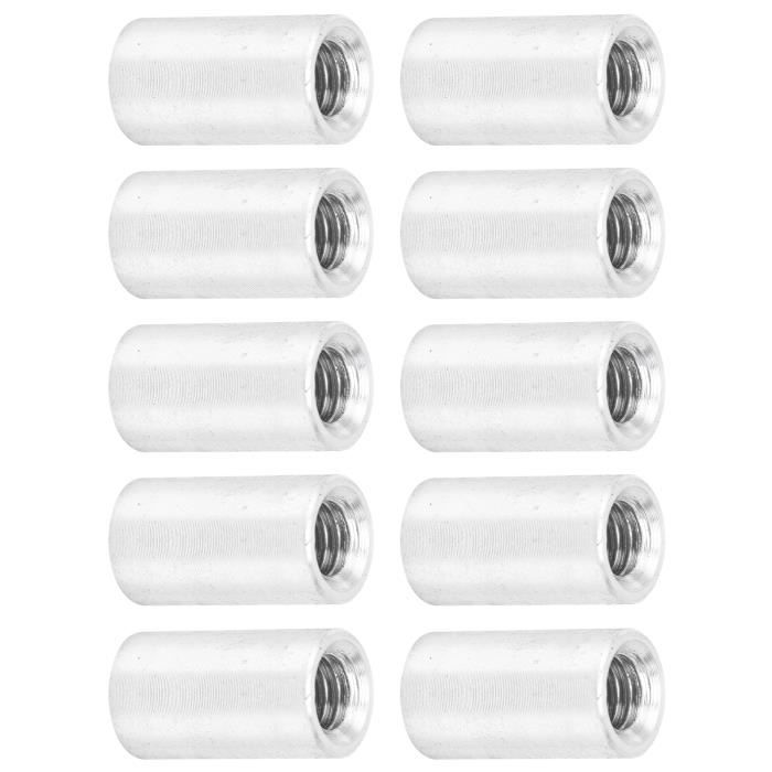 Cikonielf entretoise en alliage d'aluminium M4 Entretoise ronde en ...