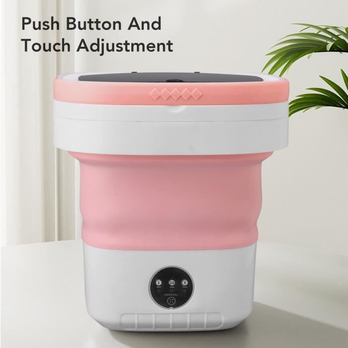 Mini Machine À Laver Pliable Mini Laveuse À Seau Portable, Fonction De ...