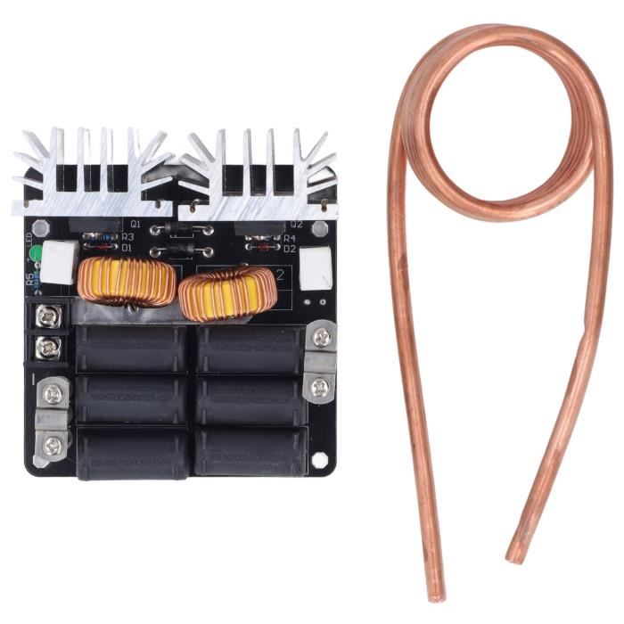 ESTINK Induction Heating Module, 12V‑48V ZVS Heater Module 1000W Maximum 20A High Frequency with ...