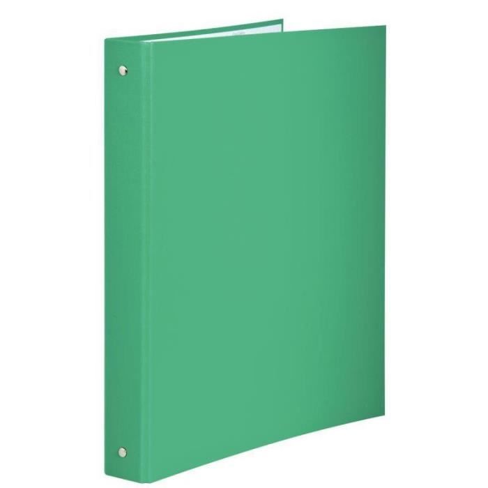 Classeur rigide 4 anneaux A4 dos 4 cm vert - Cdiscount Beaux-Arts et ...