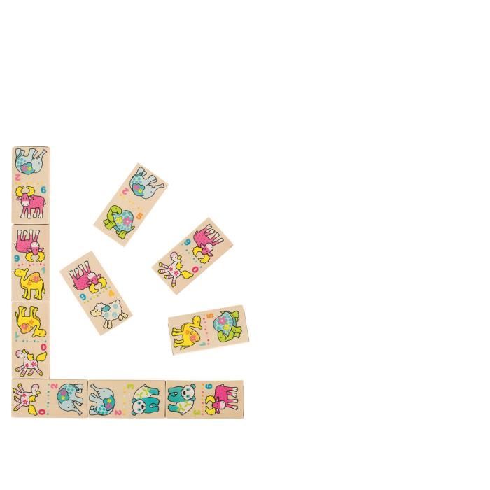 Domino les animaux du zoo Susibelle Karl - Cdiscount Jeux - Jouets