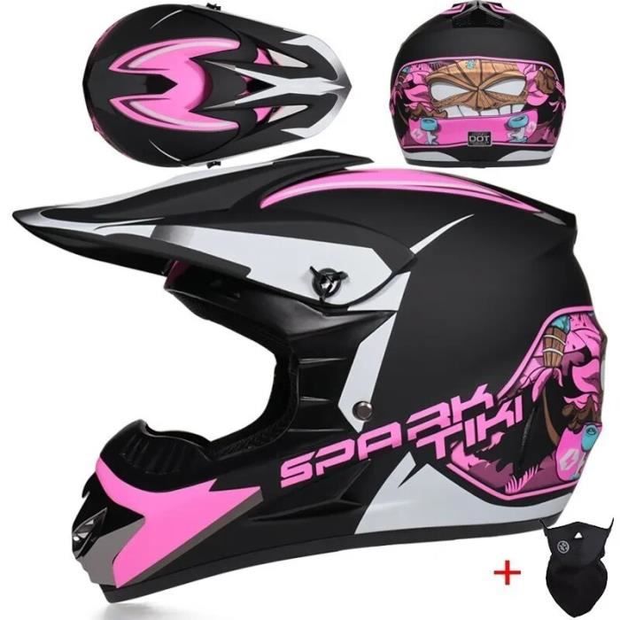 Casque complet pour moto,Cross,tout-terrain,ATV,vtt,course de descente ...