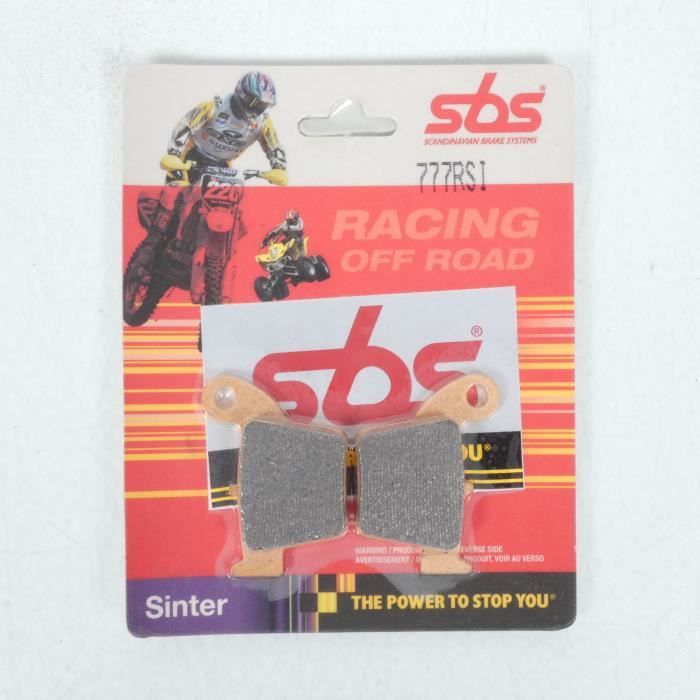 Plaquette de frein SBS pour Moto HM 125 Crm Derapage Rr 2T 2011 à 2012 AR Neuf - Cdiscount Auto