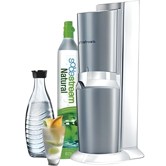 Machine à soda - SODASTREAM - Crystal blanc - Capacité 0.6L ...
