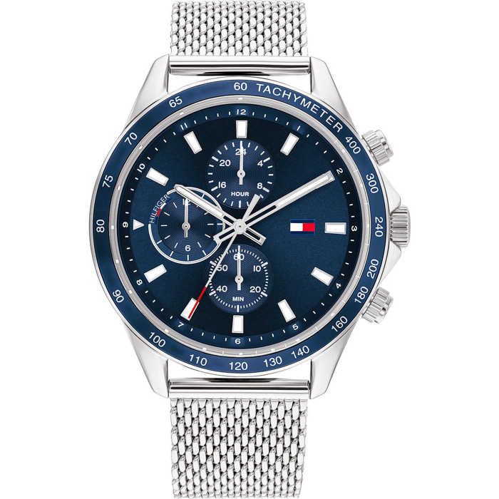 Montre - Acier Bleu - Tommy Hilfiger - 1792018 Argent, Bleu, Chic ...