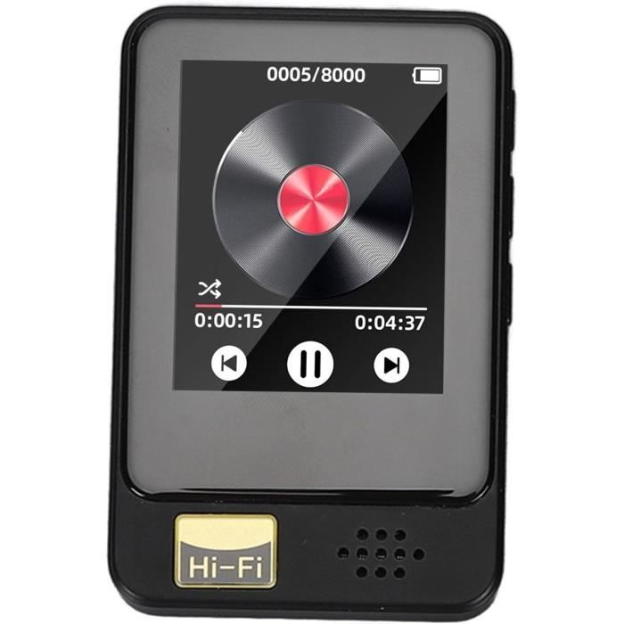 Lecteur Mp3 Avec Bluetooth 5.0, Lecteur Mp3 De Musique Numérique ...