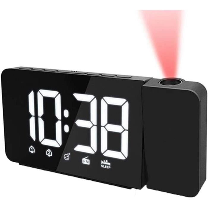 Réveil Avec Projection Au Plafond, Radio Fm, Réveils Numériques Pour ...