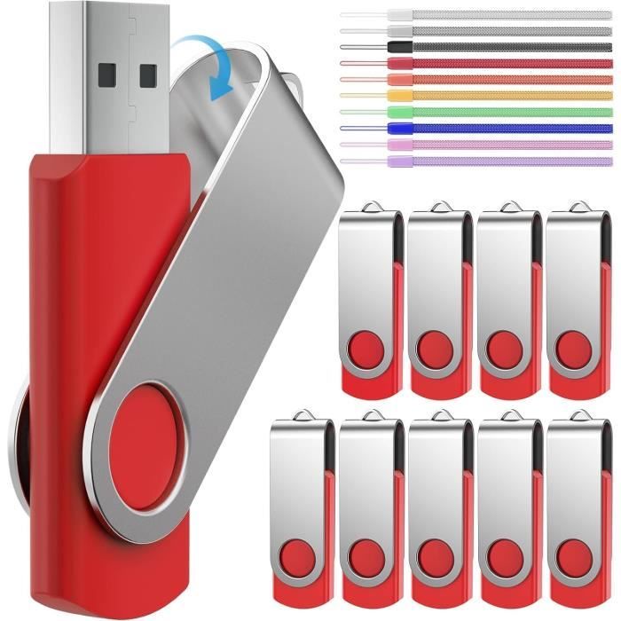 512Mb Cle Usb Lot De 10 Disque Flash Usb - Clef Usb 512 Mo Petite ...