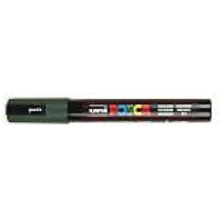 Marqueur - POSCA - PC-5M - Vert foncé - 6 pièces - Pointe bullet 1,8-2 ...