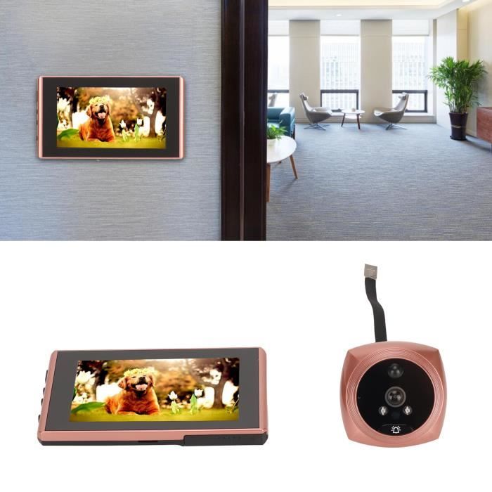 Judas de porte numérique - VBESTLIFE - Caméra grand angle 160° - Vision ...