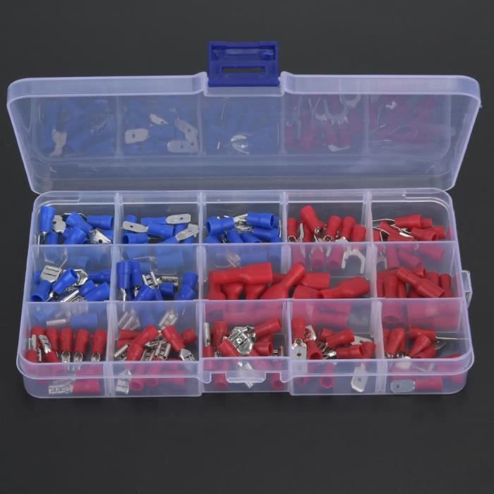 Connecteurs à sertir Connecteurs de fil Borne de câblage, Kit de ...