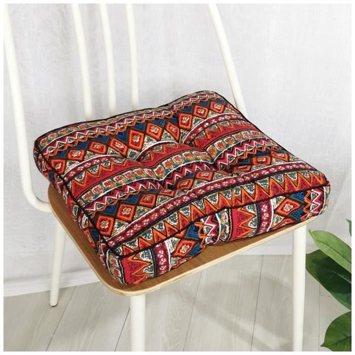 Lot de 2 Coussins de Chaise Pour Salle à Manger, Jardin, Cuisine ...