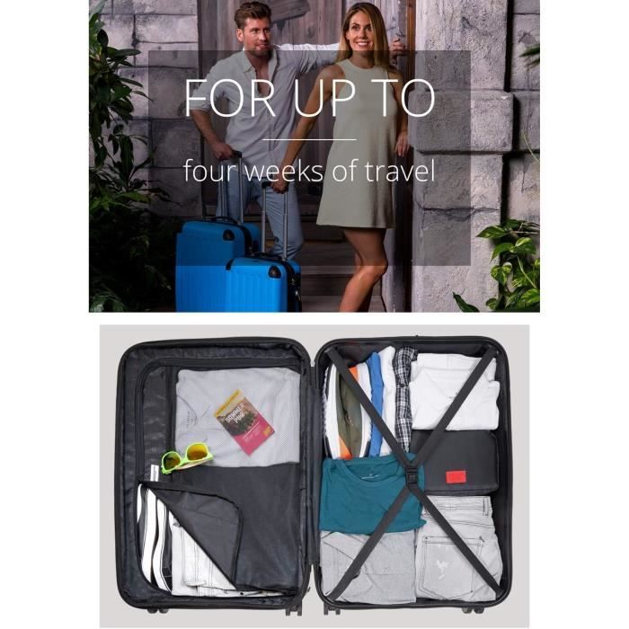 Spree - Bagage Soute, Valise Rigide Mate, Trolley Extensible, 4 Roues ...