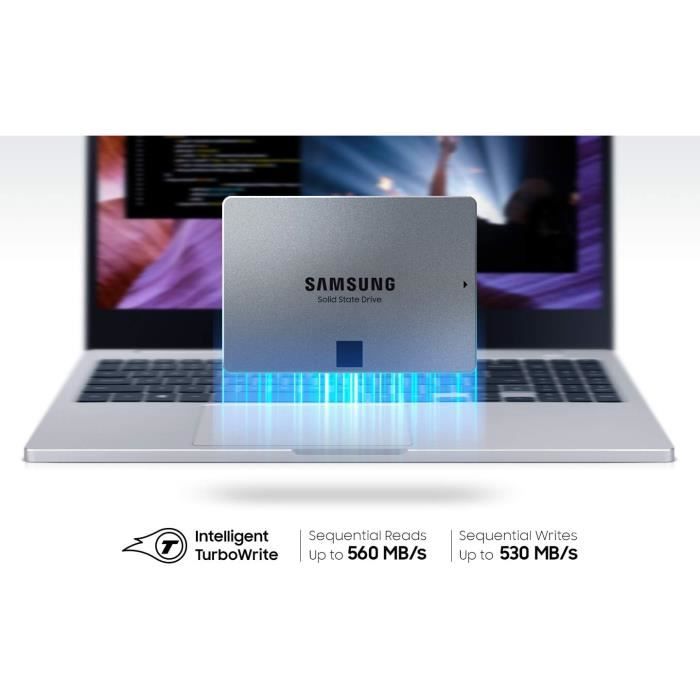 870 Qvo Mz-77Q1T0Bw | Disque Ssd Interne 1 To, Sata Iii, 2,5 ...