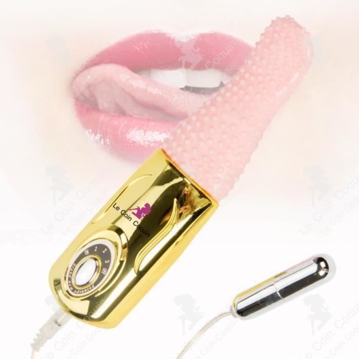 LCC® vibromasseur langue puissant pour femme homme couples anale clitoridien Point G oeuf ...