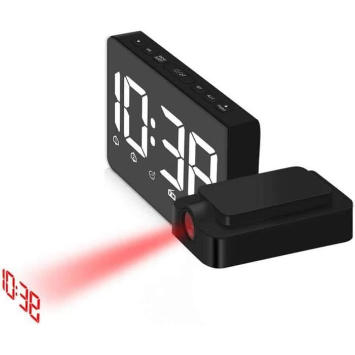 Réveil Avec Projection Au Plafond, Radio Fm, Réveils Numériques Pour ...