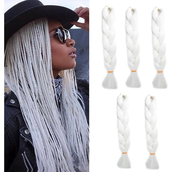 Cybelleza Meches pour Tresses Africaine Rajout Cheveux Tresses Crochet ...