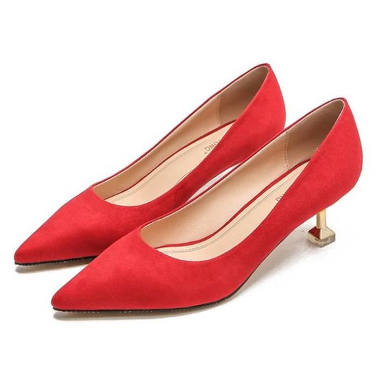 ESCARPIN Femme - Mode Sexy Chat à talons hauts All- match décontracté ...