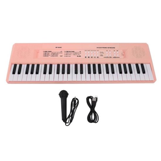 Clavier électronique - PWSHYMI - Modèle 54 touches - Portable ...