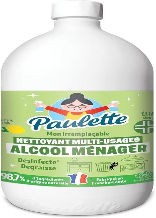 Alcool Ménager Citron Désinfectant Dégraissant Multi-Surfaces Ecocert ...