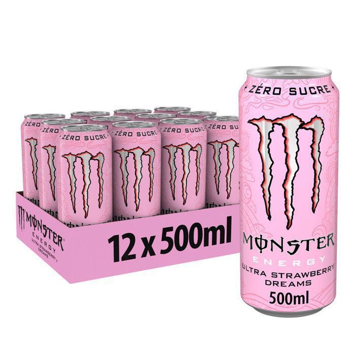 Boissons énergisantes sans sucre Monster Energy - Monster Energy Ultra ...