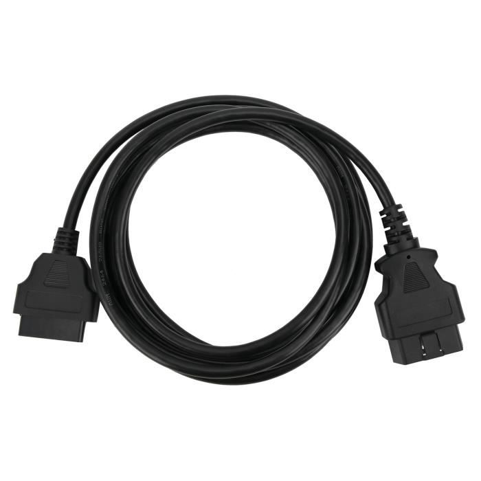 Ashata Câble de diagnostic OBD-II Câble d'extension de connecteur de ...