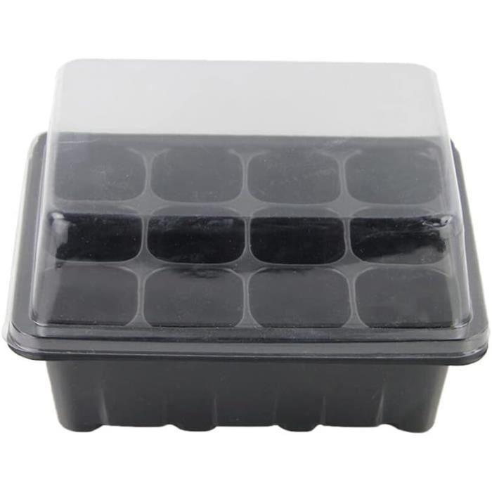 6 Pièce Mini Serre Pour Semis Avec 12 Cellules Mini Serre De Jardin Bac ...