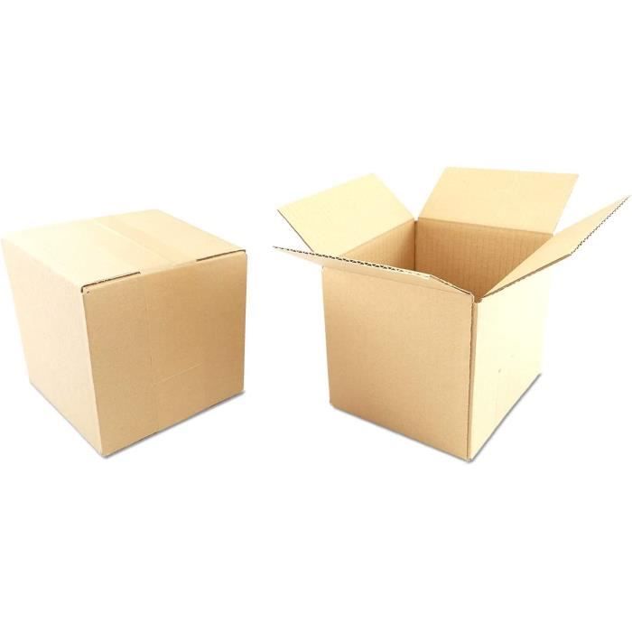 50 cartons cubiques simple cannelure 15 x 15 x 15 cm KK 06 - [367 ...