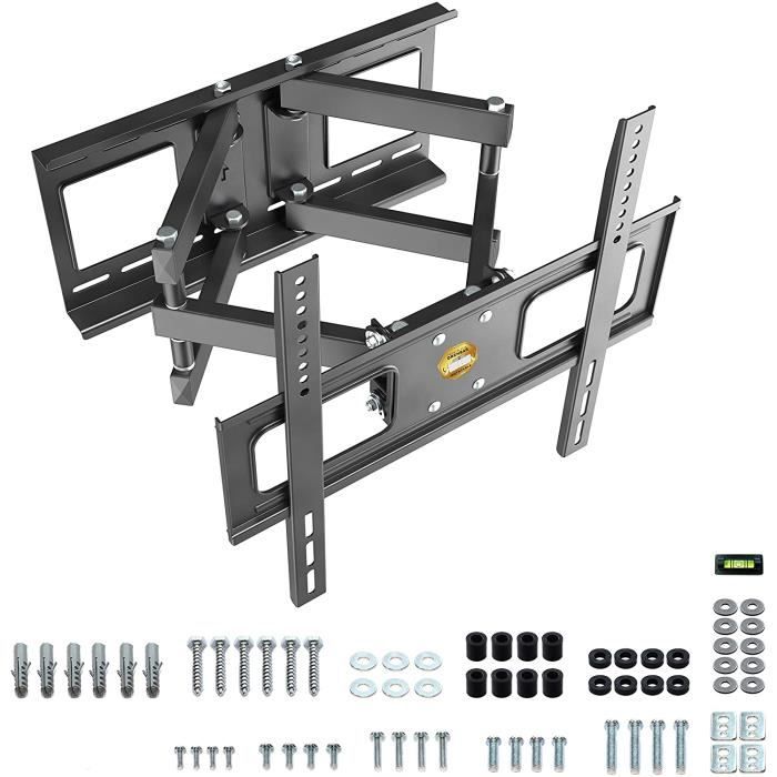RICOO S1544 Support Murale TV Orientable Inclinable Universel 37-65 ...