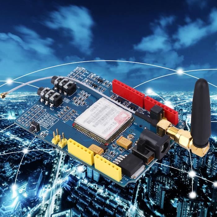 ZJCHAO Carte de développement GPRS / GSM Module de carte de ...