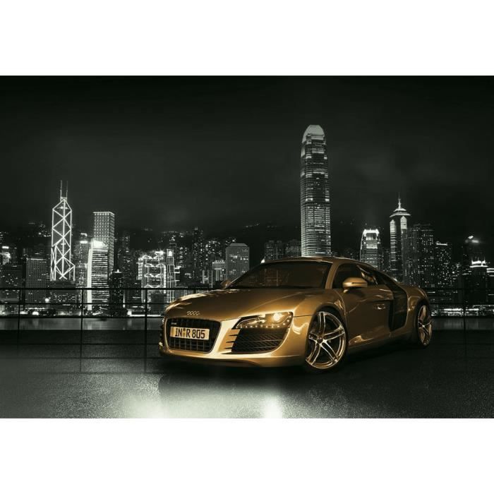 1000 Pièce Puzzle Or Voiture AUDI R8 Hobby Cadeau Décoration DIY ...