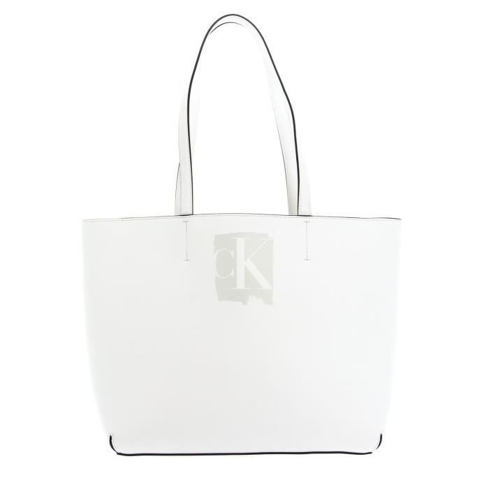 Calvin Klein CKJ Sculpted Shopper29 CK Box Bright White [185089] - sac ...