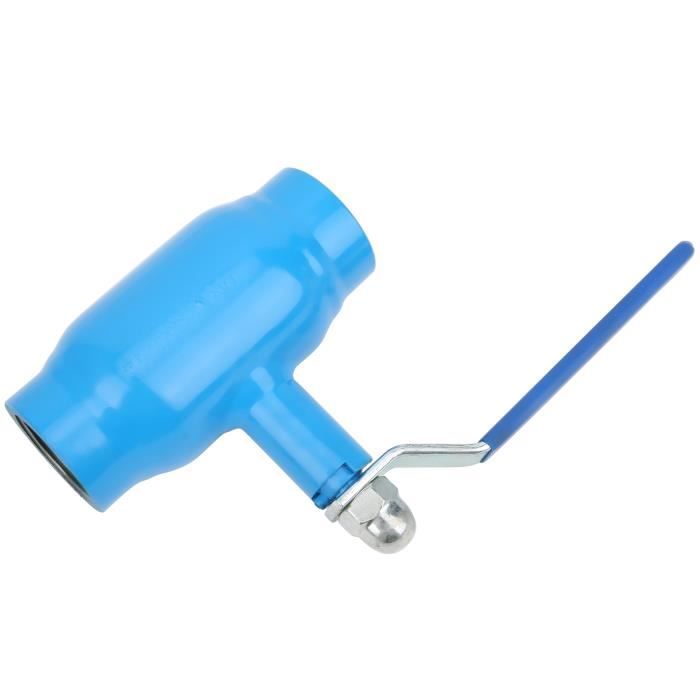 EJ.life Vanne à bille avec poignée Q61F‑25C‑DN40 Valve de Filetage Vanne à Bille G1 1/2 avec ...