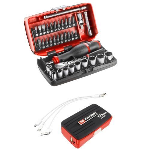 Coffret Facom Nano 1/4'' avec Cliquet étanche. ... - Cdiscount Bricolage