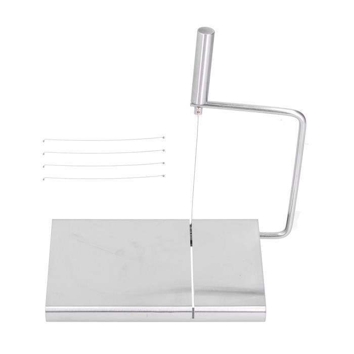 Coupe-fromage Coupe-beurre Jambon Fromage en Acier Inoxydable Outil de ...