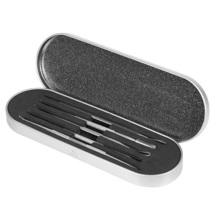 VAG 5Pcs/Set Stainless Steel Blackhead Acne Blemish Remover Removal ...