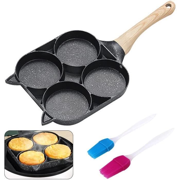 Poele A Crepe Et Blini - Limics24 - Pancakes 4 Trous Induction 2 ...