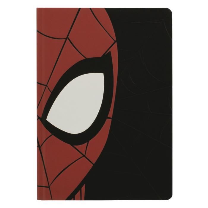Carnet - MARVEL - Spiderman - A5 - noir - Cdiscount Beaux-Arts et ...